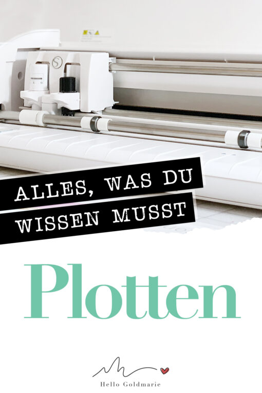 Plotten – alles, was du wissen musst! - Hello Goldmarie ...